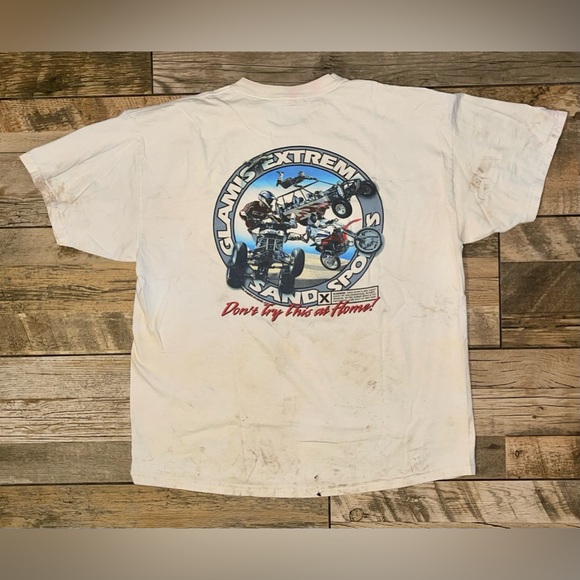 Hanes | Shirts | Vtg 9s Extreme Glamis Sand Dunes Faded Shirt Xl | Poshmark